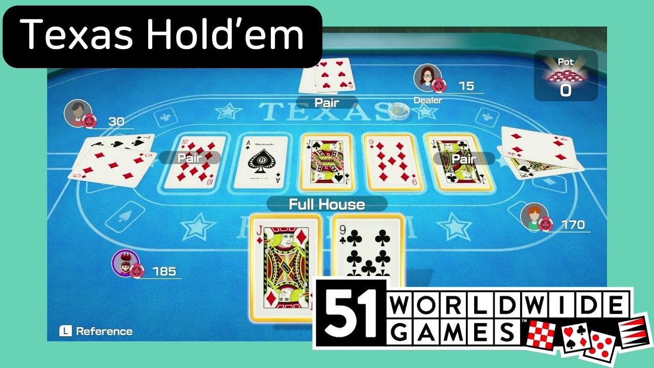 Texas Hold’em - 51 Worldwide Games Nintendo Switch Gameplay - YouTube