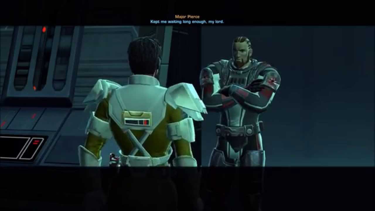 Swtor Knights of The Fallen Empire Wrath Recruiting "Major" Pierce ...