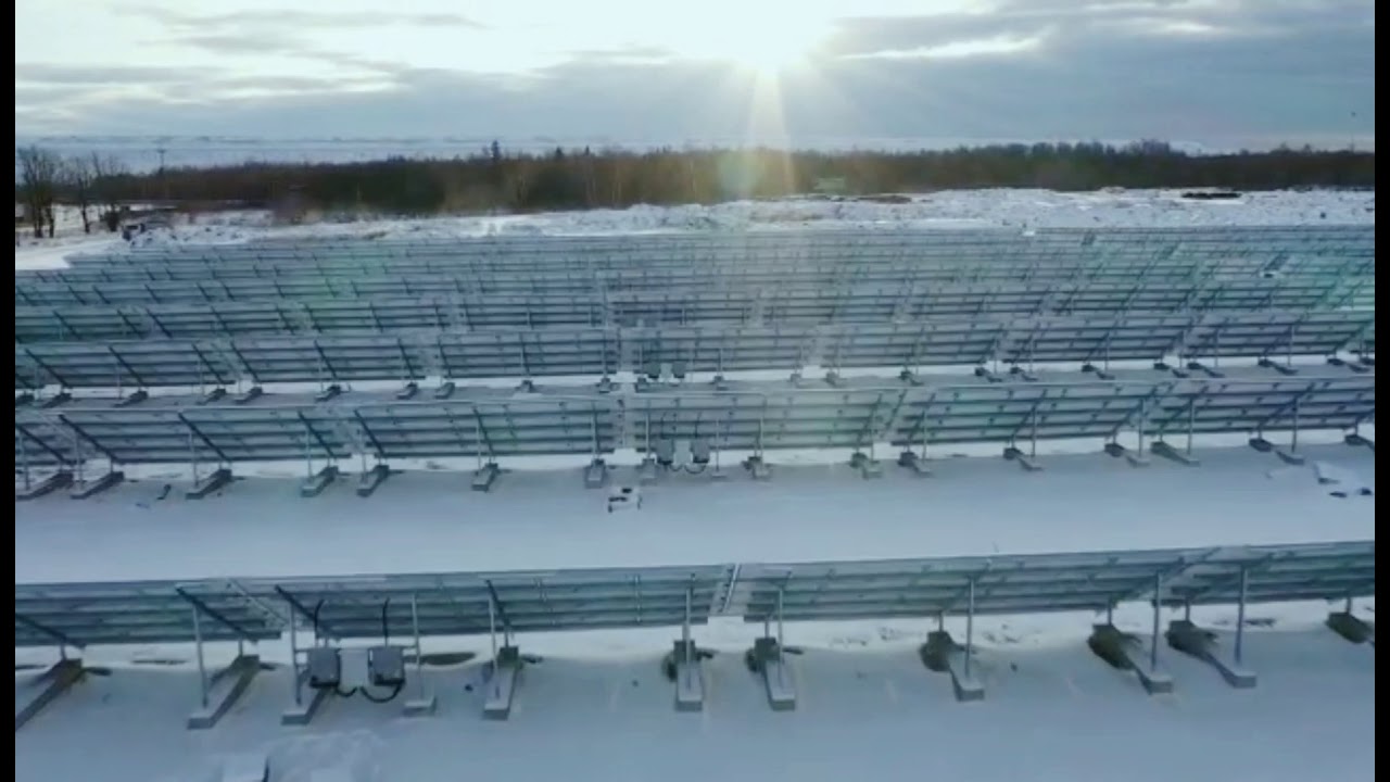 SOLARsk Narva 5 MW project - YouTube