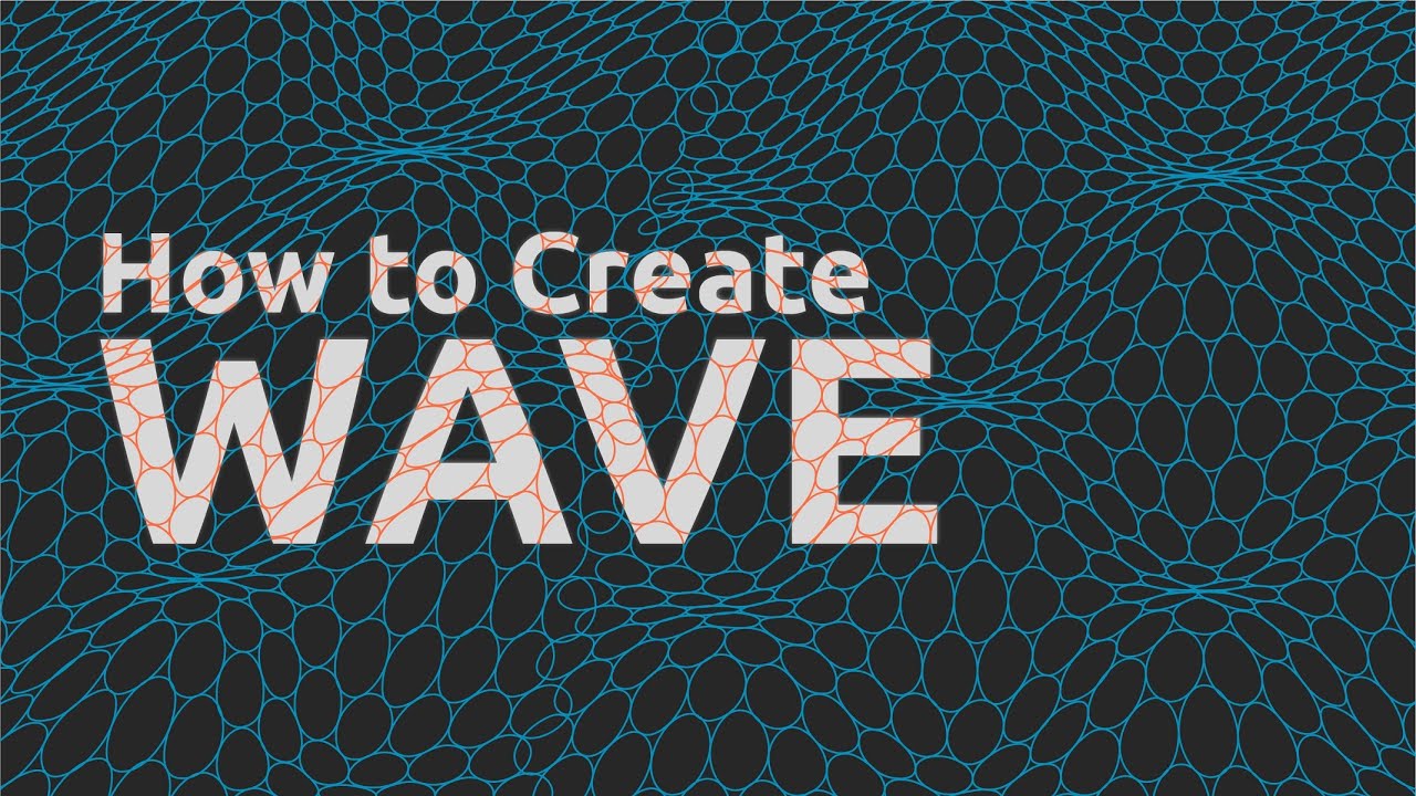 Dynamic Circle Wave | Wavy Circle Lines in Illustrator | 2 Minute Adobe ...