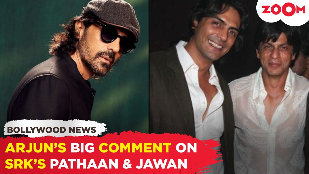 Shah Rukh Khan gets PRAISED by Arjun Rampal for his success of ‘Pathaan ...