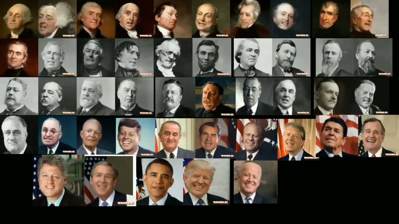 Every US president sings save your tears - YouTube