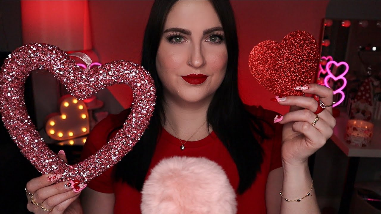 ASMR Heart Themed Trigger Assortment ️ ️ - YouTube