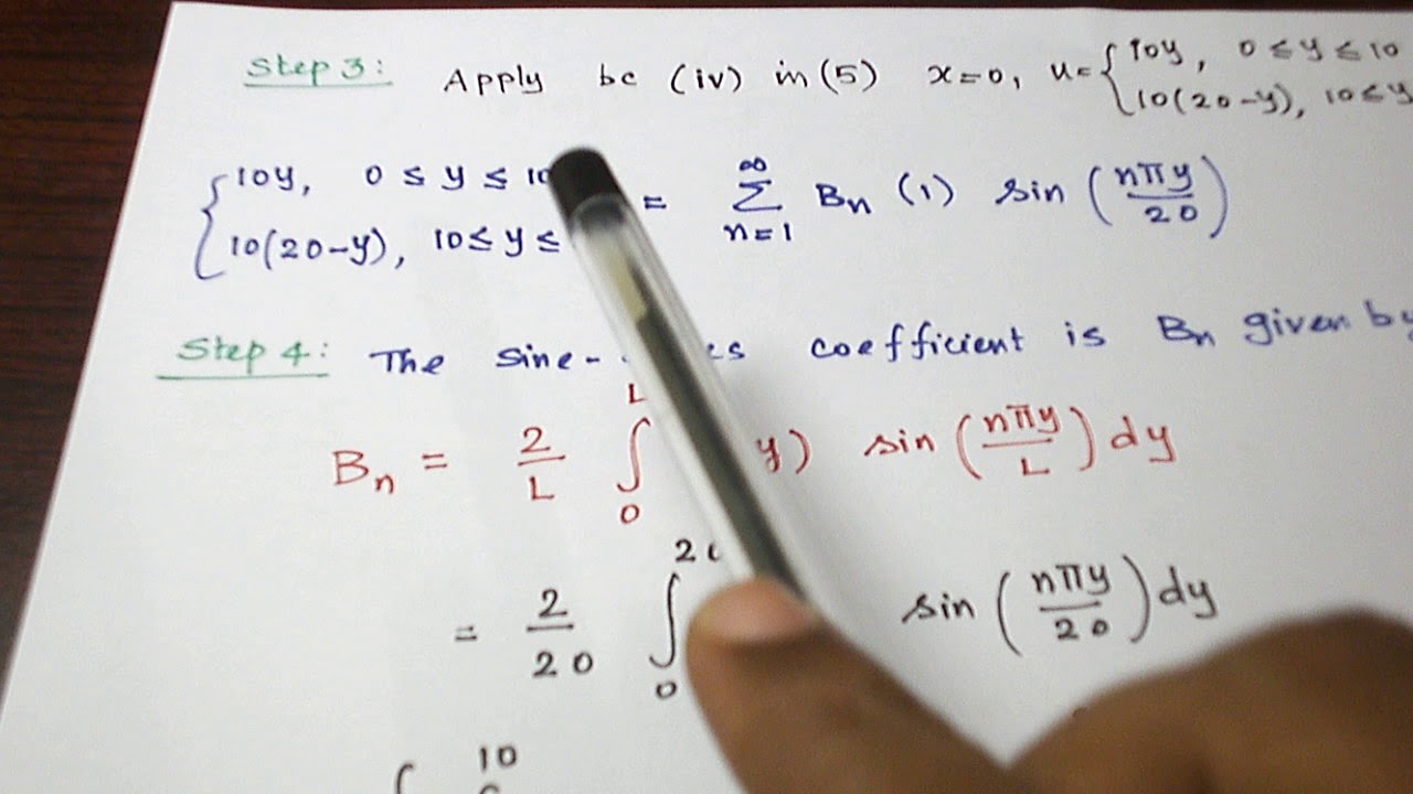 (TAMIL) 2 D HEAT EQUATION PROBLEM 4 - YouTube