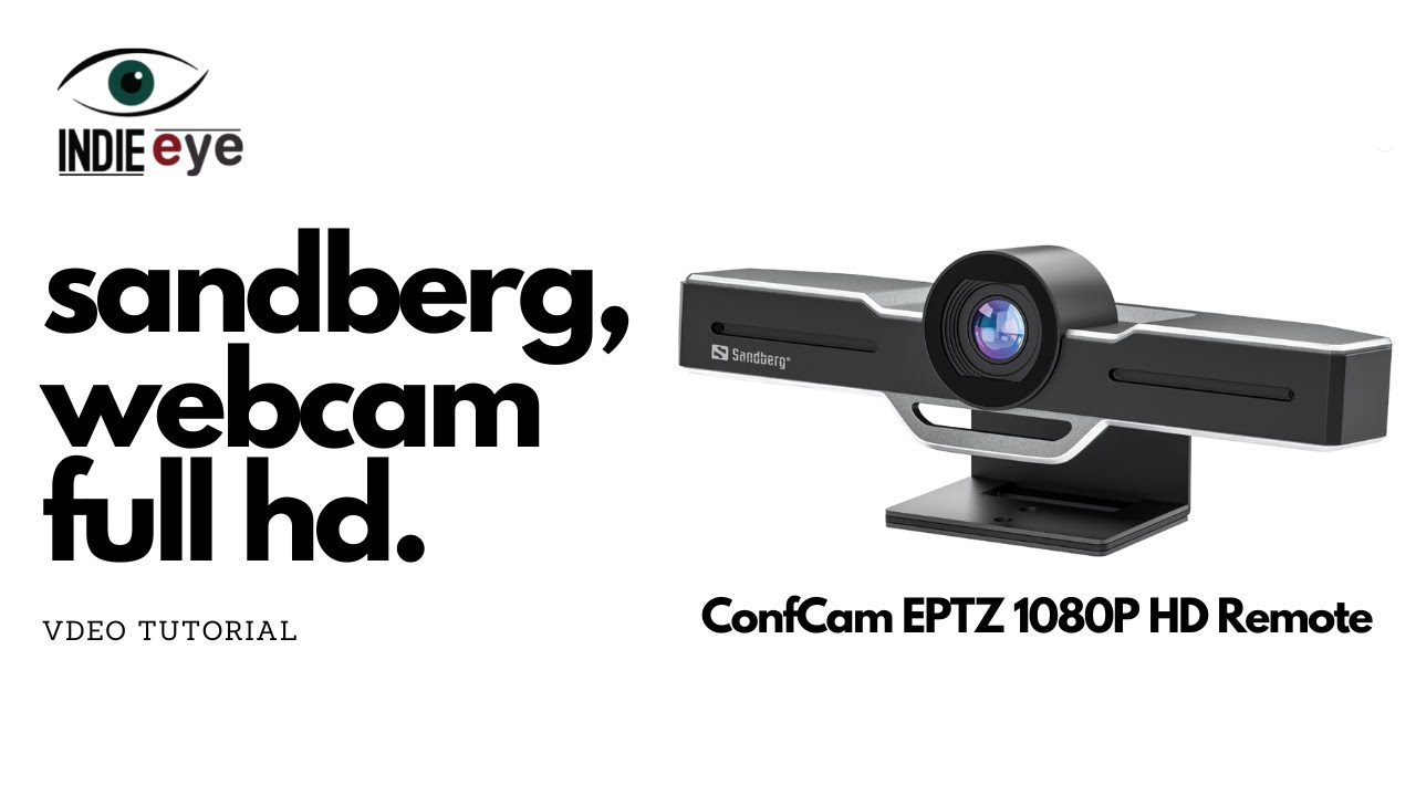 Sandberg Webcam Full HD ConfCam EPTZ: la webcam pro per le tue live ...