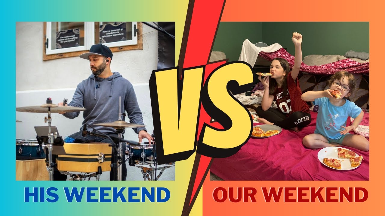 His Weekend VS. Our Weekend!! - YouTube