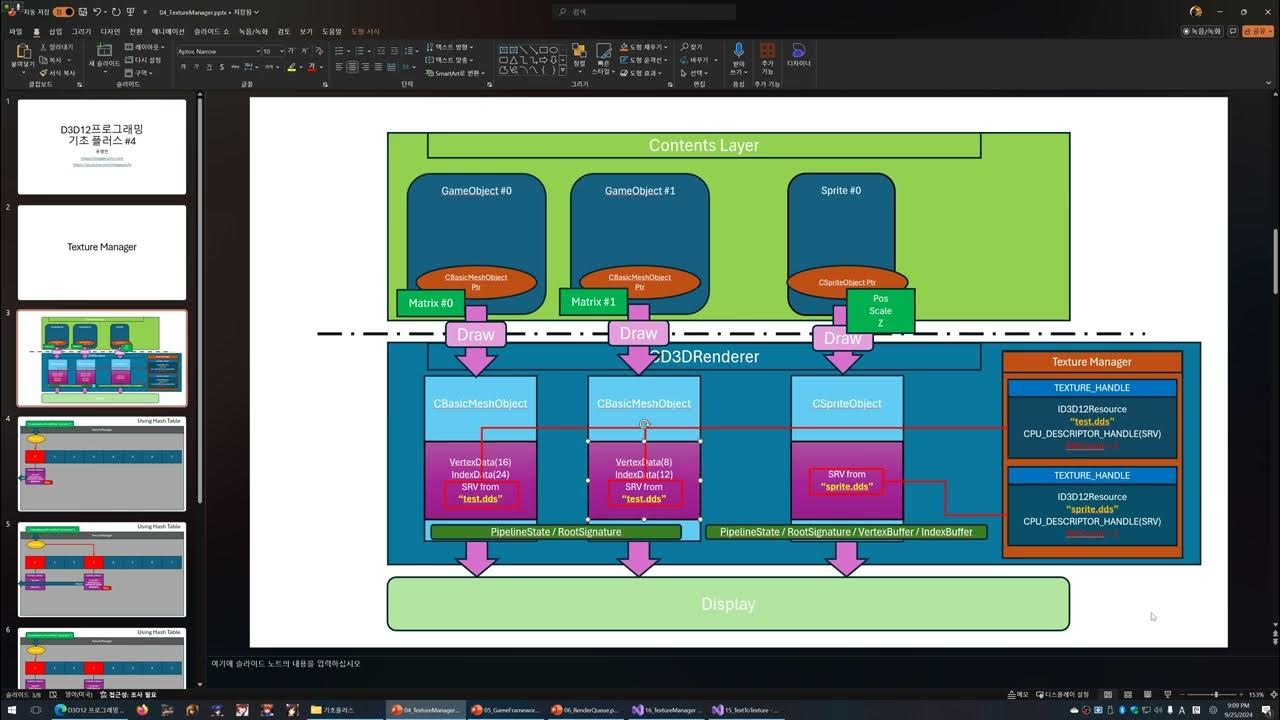 D3D12 프로그래밍 기초 플러스 #4 - Texture Manager - YouTube