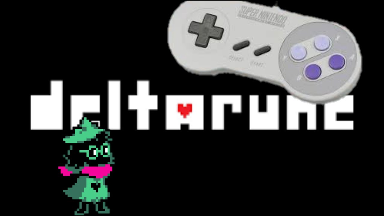 How to play DELTARUNE with an SNES/NES CLASSIC CONTROLLER!! (*READ DESC ...
