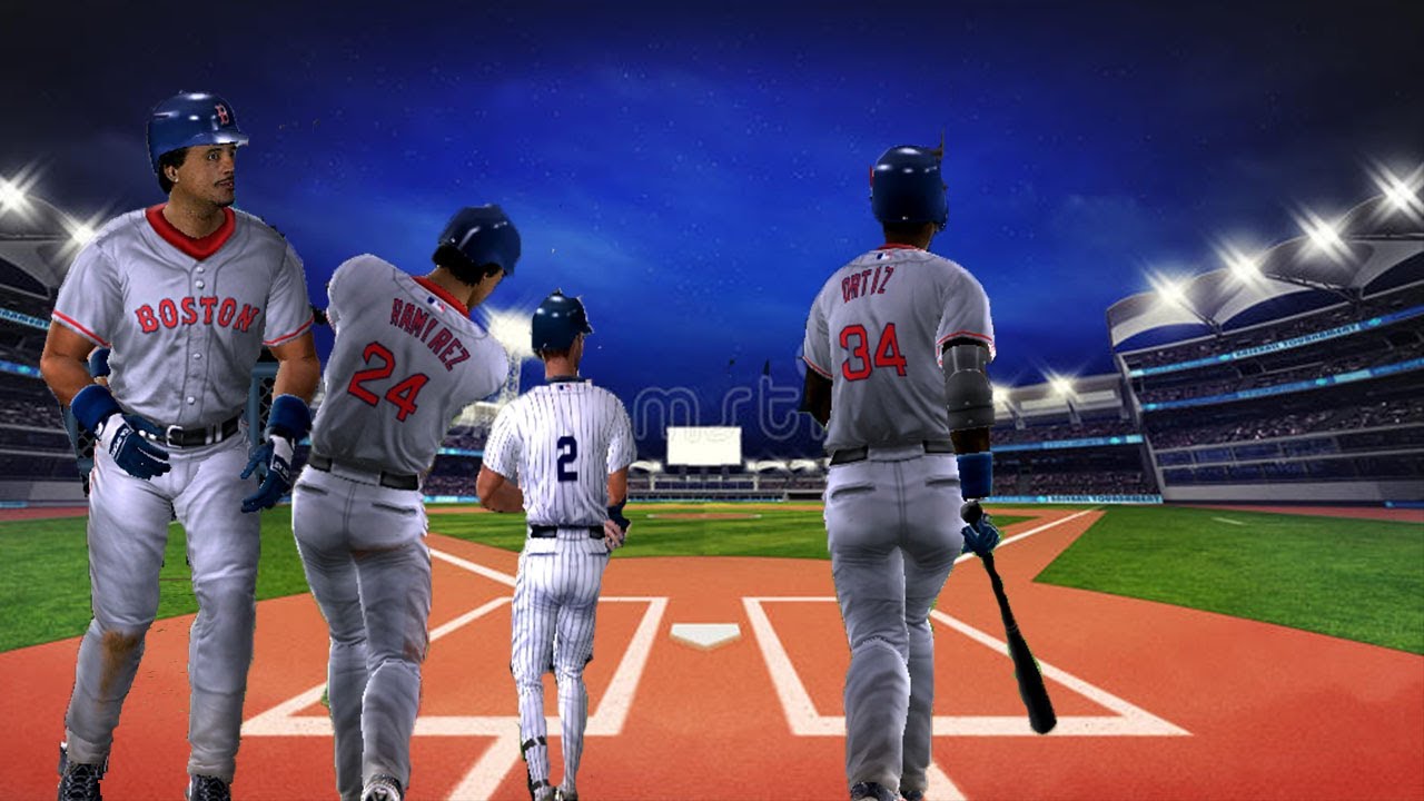 Boston VS Yankees- MVP BASEBALL 2005 (NO COMENTADO) - YouTube