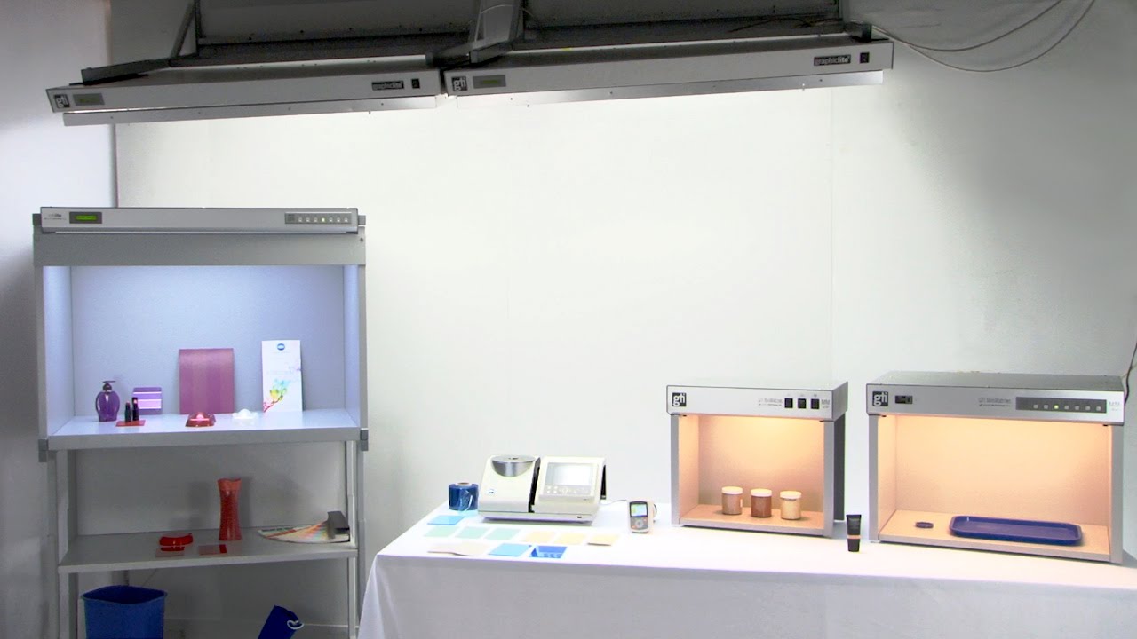 Light Booth Color Evaluation - Konica Minolta Sensing - YouTube