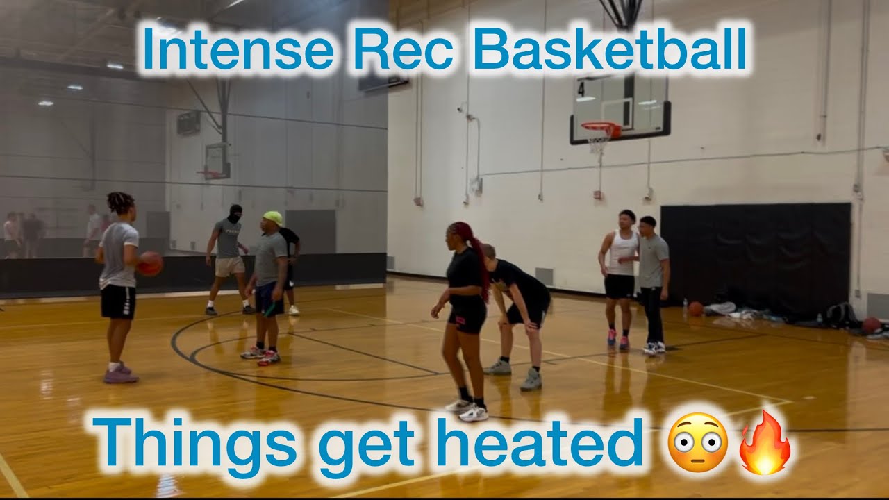 College Rec Basketball Gets Intense🔥*watch til end - YouTube