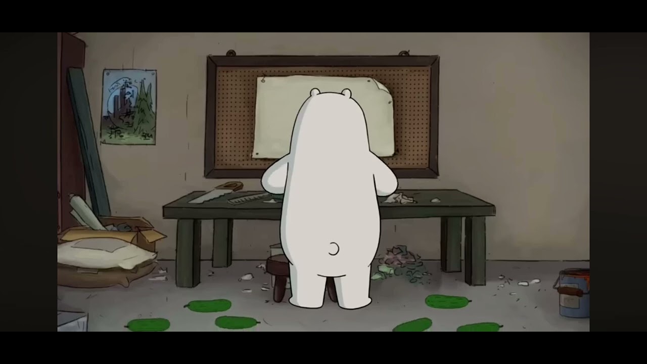 Ice Bear vs Cucumbers. We Bare Bears! - YouTube