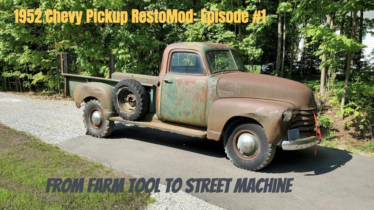 1952 Chevy Pickup Restomod - Episode #1 - YouTube