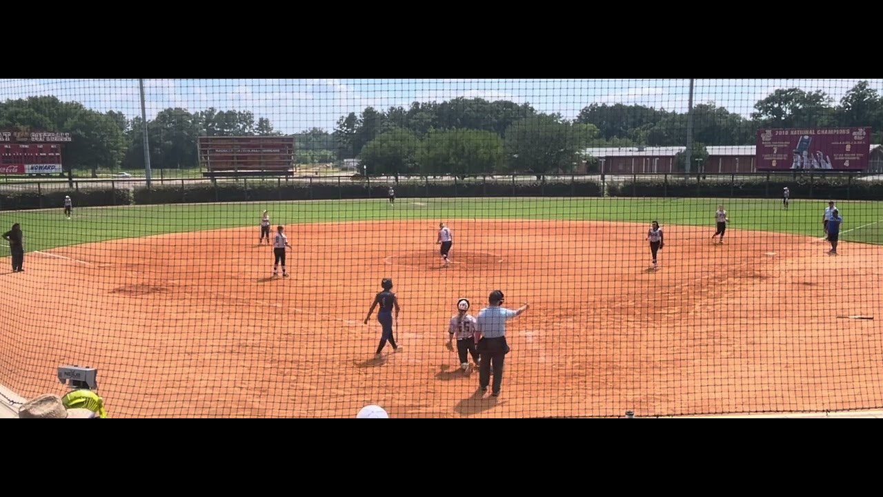 Kay’ce pitching vs MS Lady Dukes Top of the 4th inning 6/9/24 - YouTube