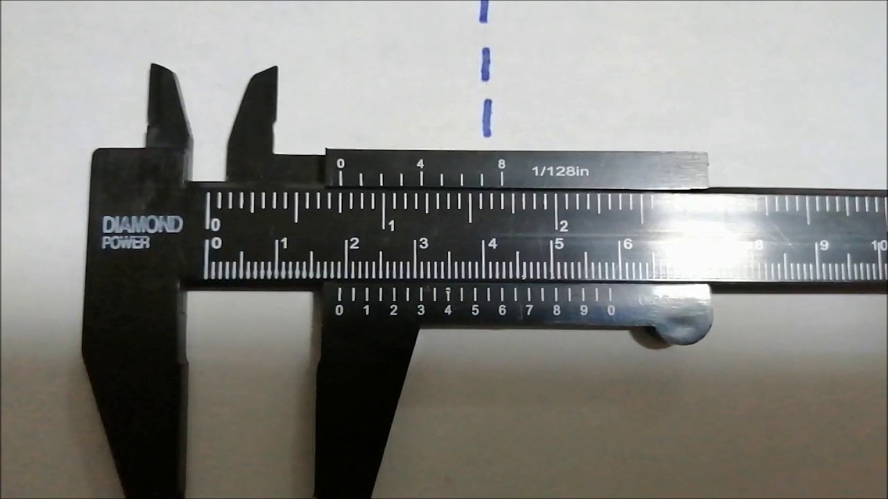 VERNIER 1/128 - YouTube