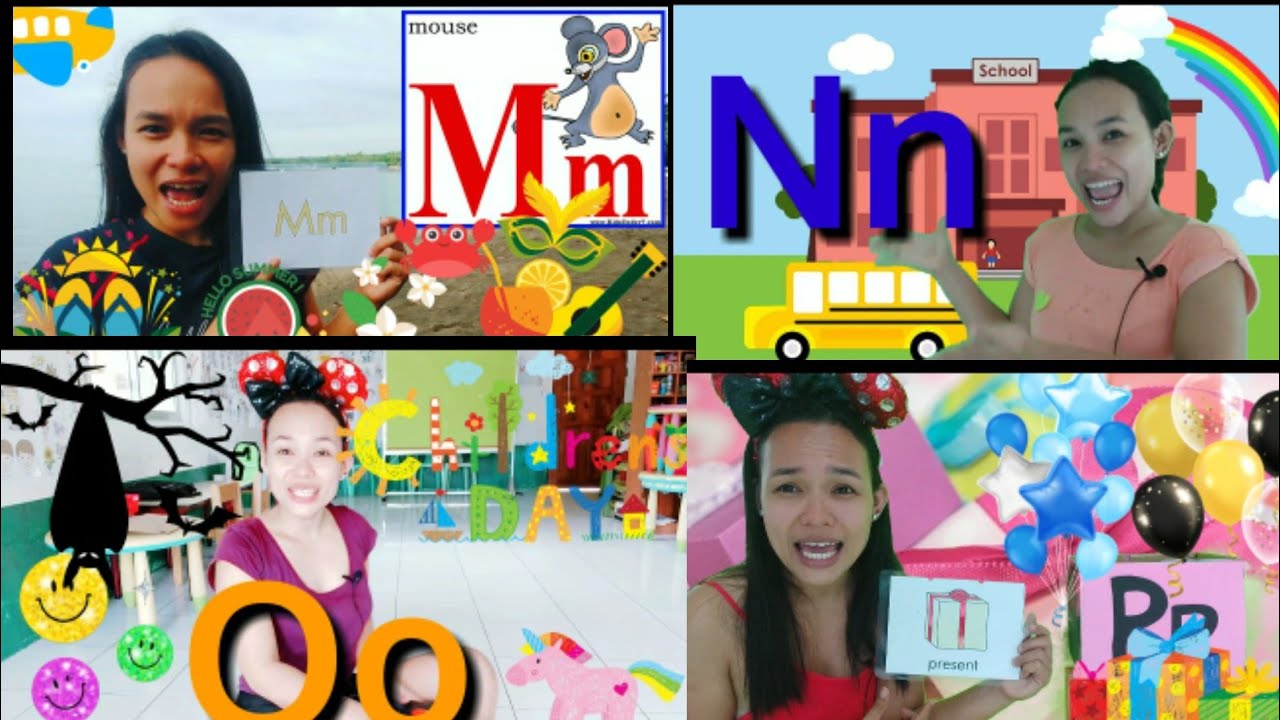 alphabet marathon: Letters M-P - YouTube