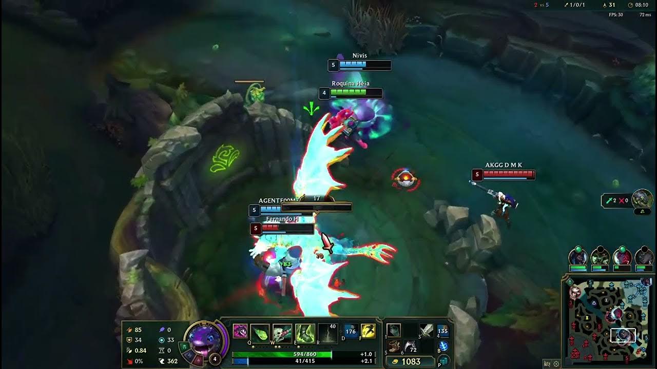 ARCANE KOG’MAW PINK ADC + SENNA SUP x CATLIN + TAHN KENCH - League of Legends - LOL - YouTube