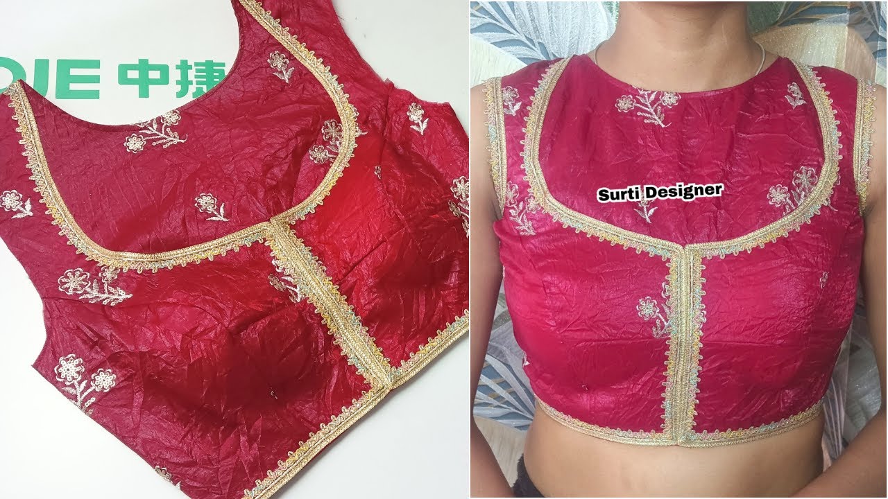 Rajasthani Marwadi Blouse Cutting and Stitching | Rajasthani Rajwadi ...