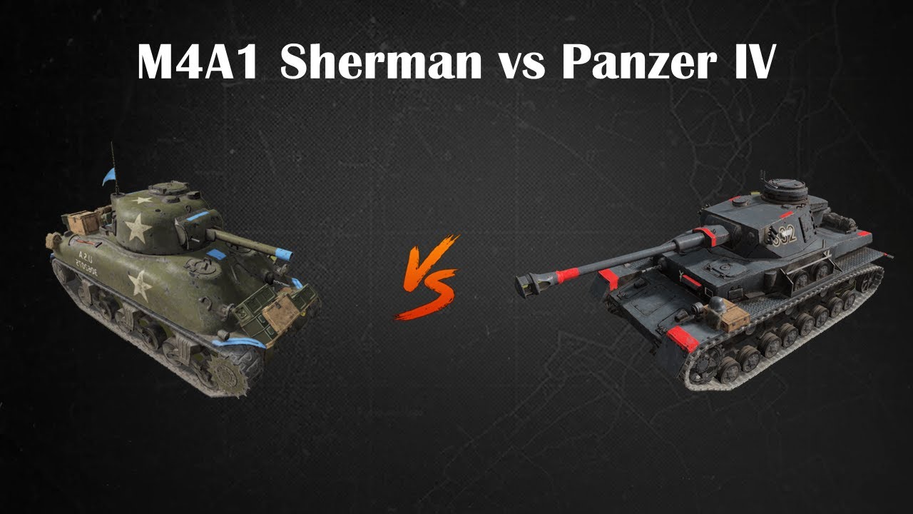 Sherman vs Panzer IV (1vs1) | Company of Heroes 3 - YouTube