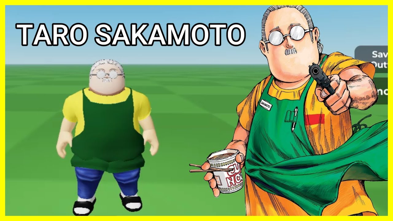 How To Make Taro Sakamoto Avatar - YouTube