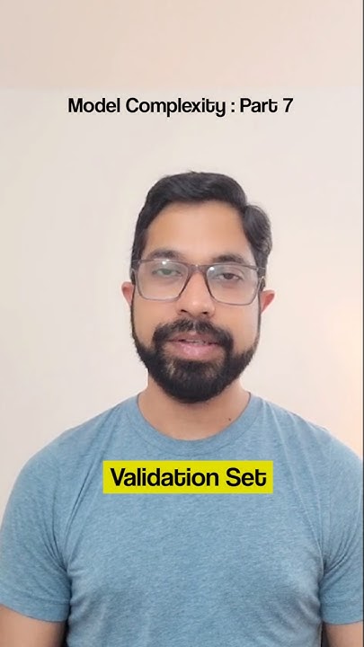 Validation Set | Model Complexity Part 7 - YouTube