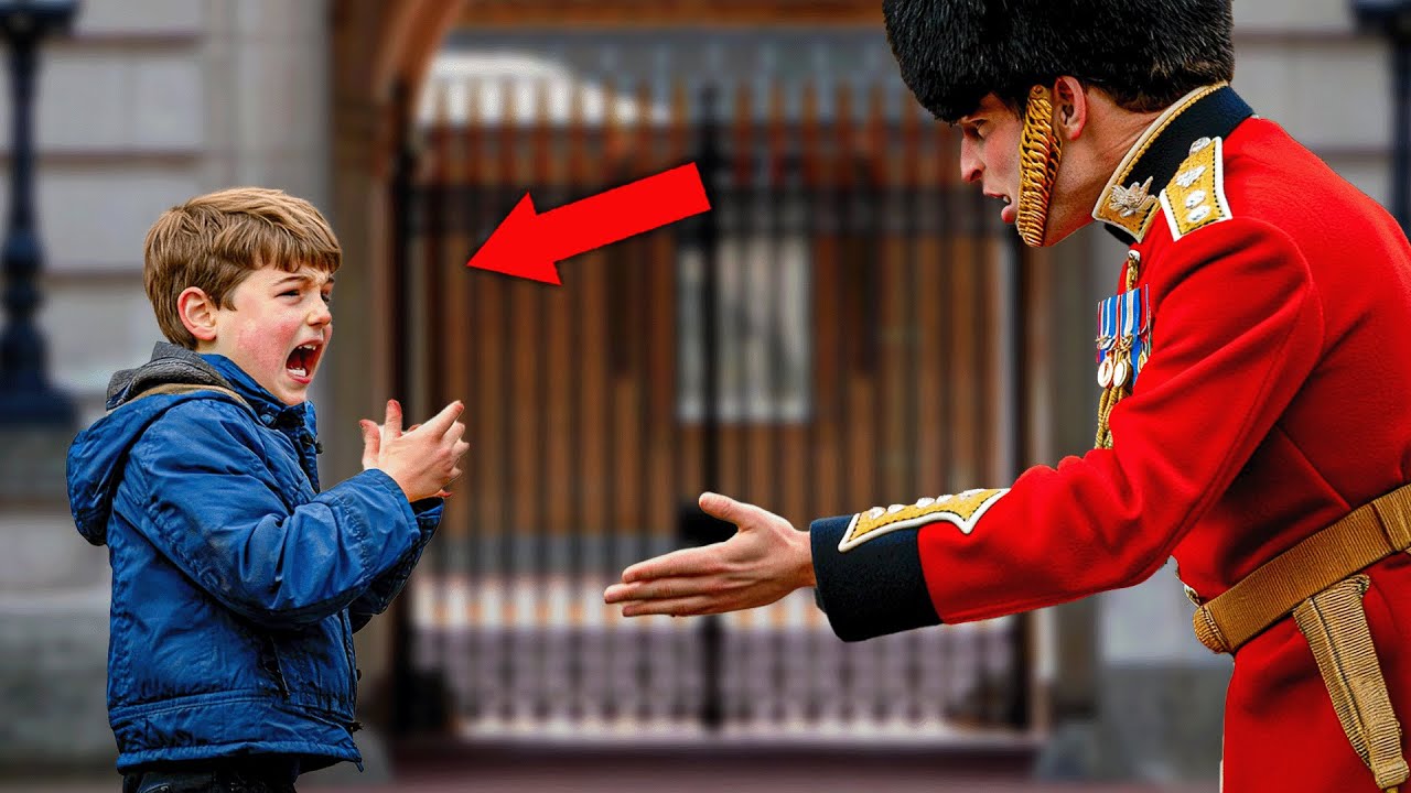 Royal Guard Insults Prince Louis At The Gate, What Happens Next Leaves ...