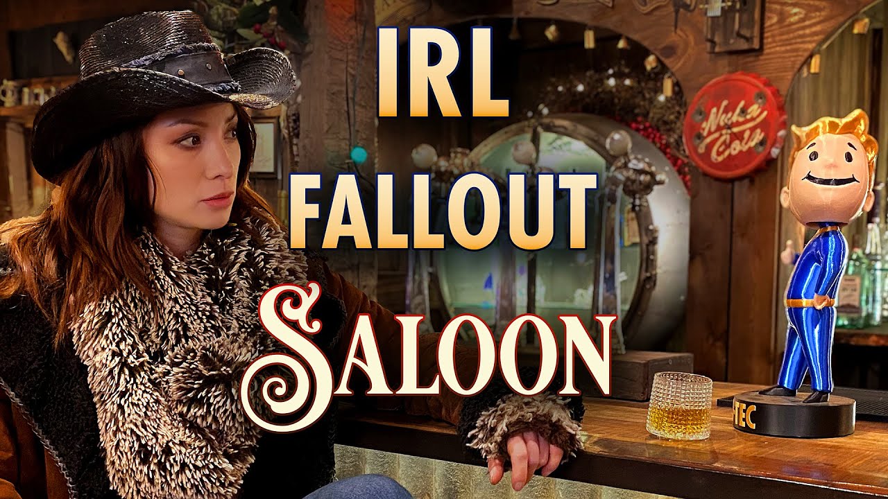 Touring and Making the real-life Fallout Saloon - YouTube