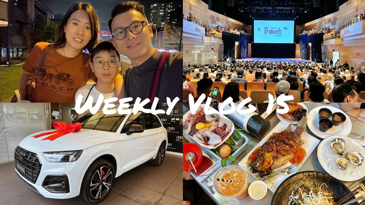 Weekly Vlog 15 | 换了一辆奥迪 | Burwood唐人街真热闹 | 去Chatswood看儿子学校的大汇演 | 爆炒黑椒牛肉粒 ...