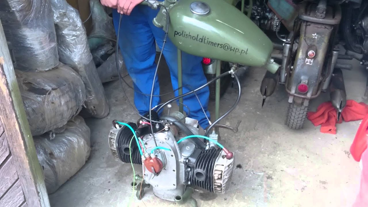 m 72 turbo engine - YouTube