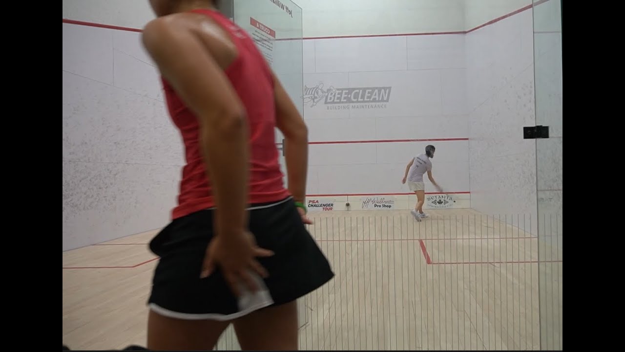 Challenger Tour: vs Toby Tse Squash Game 1 - Keep Fighting! - YouTube