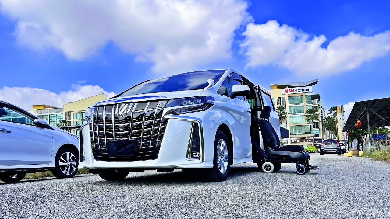 Toyota Alphard Welcab 2.5 S [Detachable Wheelchair] 2020 #57906 - YouTube