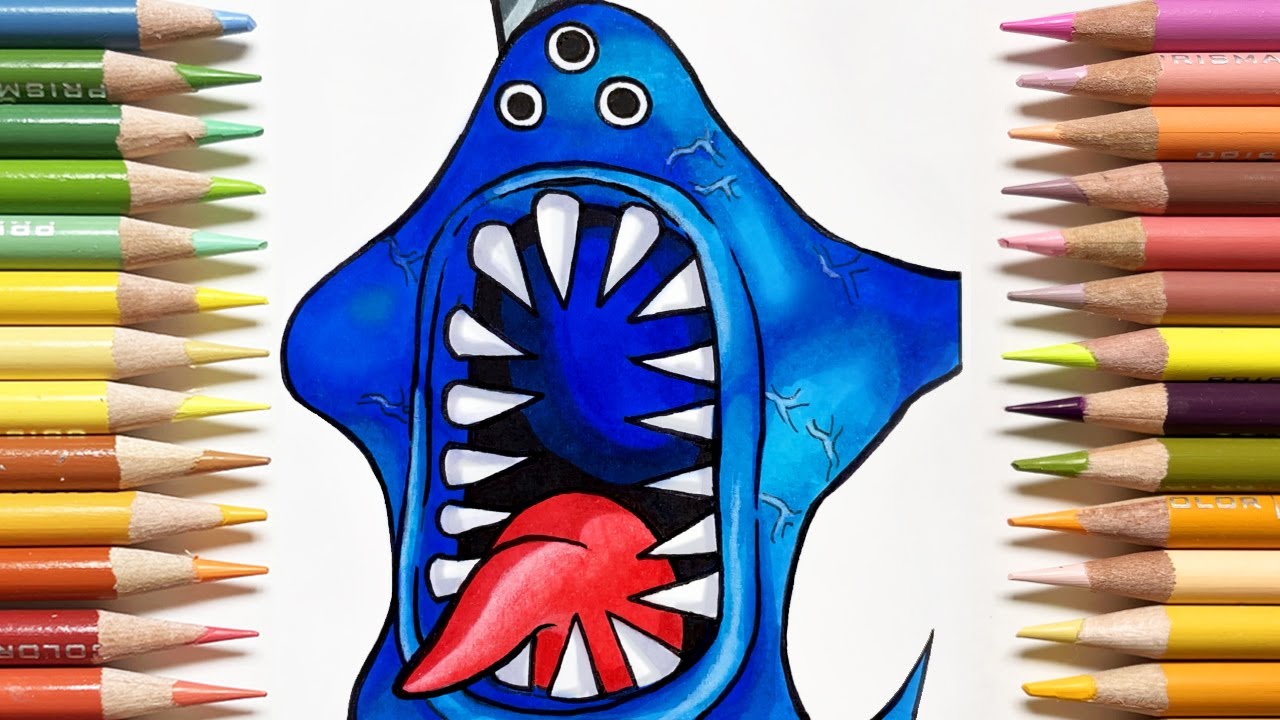 How To Draw and Paint Nabnab Jumpscare [Garten Of Banban 2] Easy ...