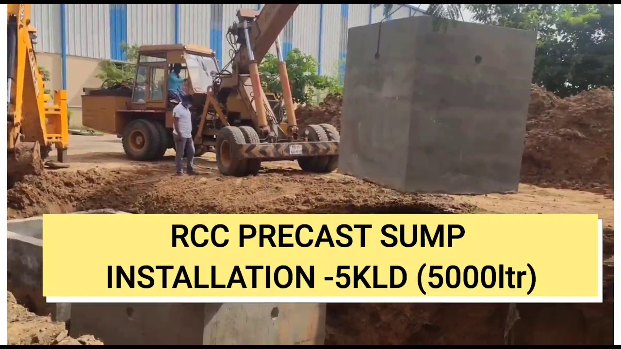High-Quality RCC Precast Water Sump by PRATIKS ENVIRO SOLUTIONS ...