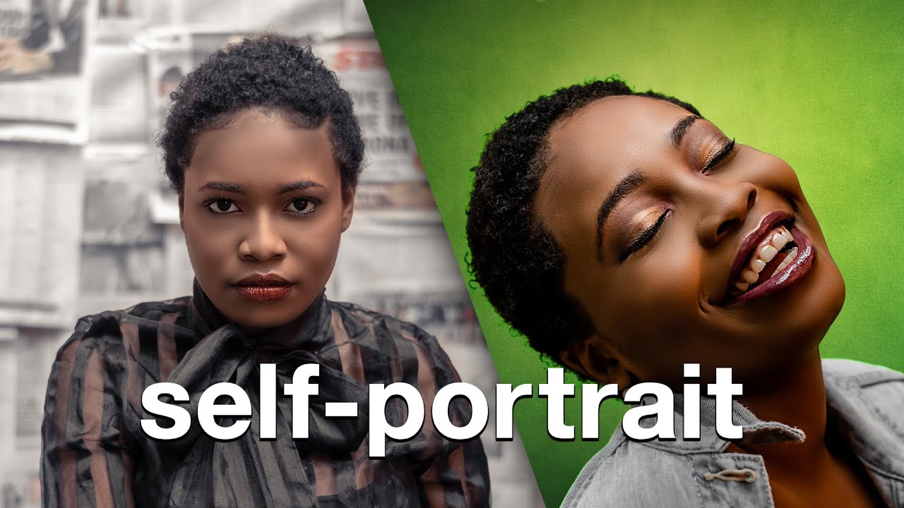 SIMPLE Self Portrait Photography - YouTube