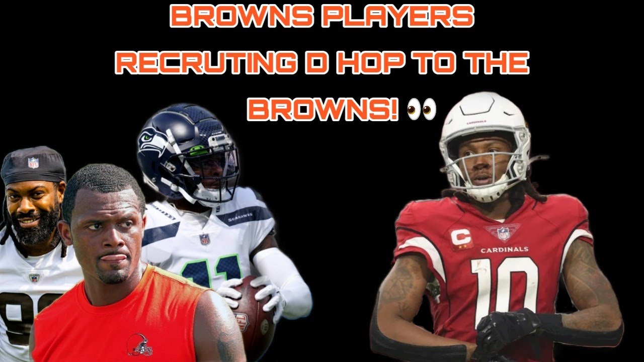 BROWNS PLAYERS RECRUITING D HOP??? COULD IT HAPPEN?? | Don't sleep on ...