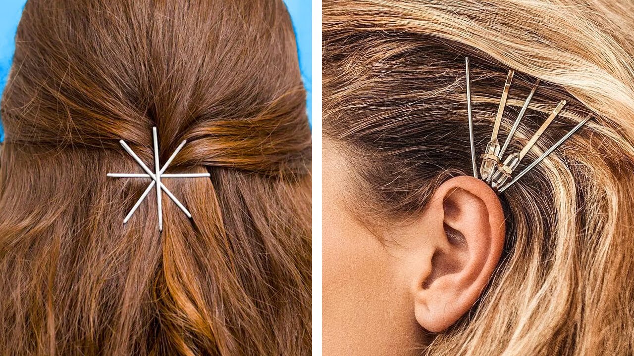 Einfache Frisuren zum Selbermachen. Clevere Haar-Hacks. - YouTube