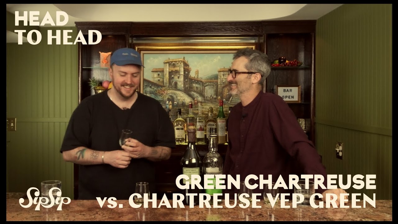 Green Chartreuse VS Chartreuse VEP Green - YouTube