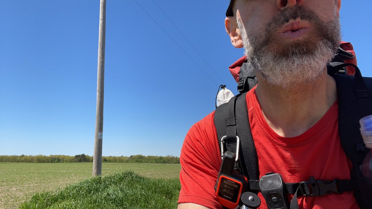 Road walking on the Ice Age Trail - YouTube