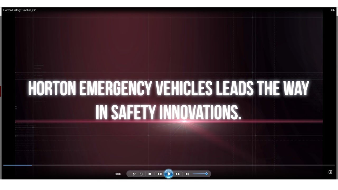Horton's History of Innovations for EMS - YouTube