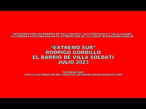 "EXTREMO SUR" RODRIGO GORDILLO - YouTube