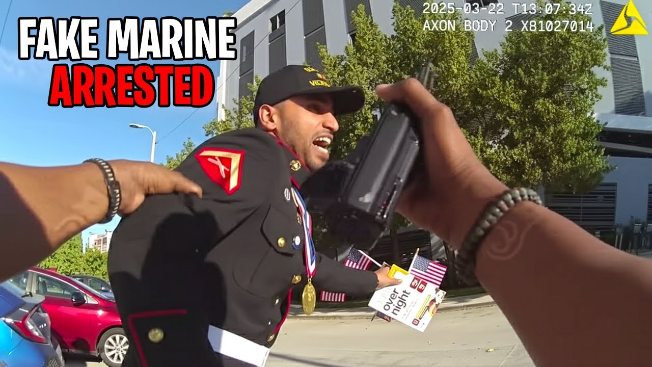 Fake Marine Arrested for Stolen Valor | Police Bodycam | True Crime ...