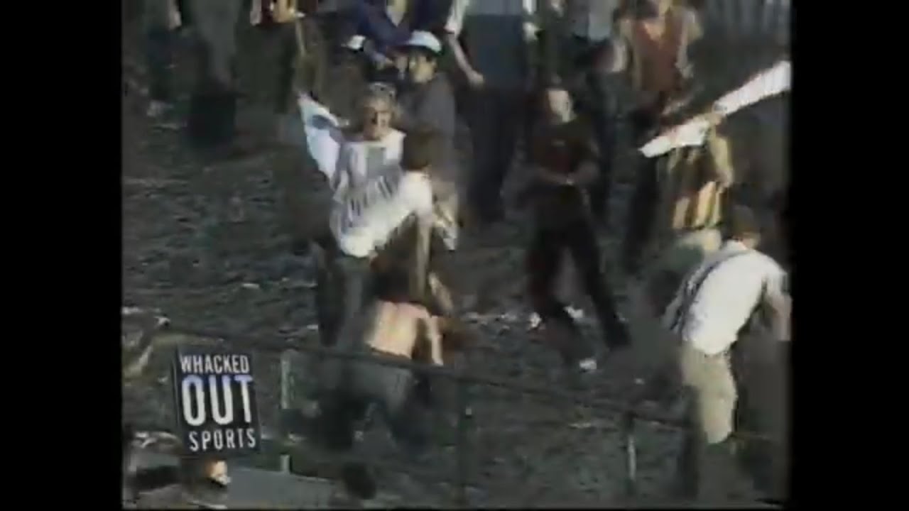 Football Hooligans - England V. Australia - 2003 - YouTube