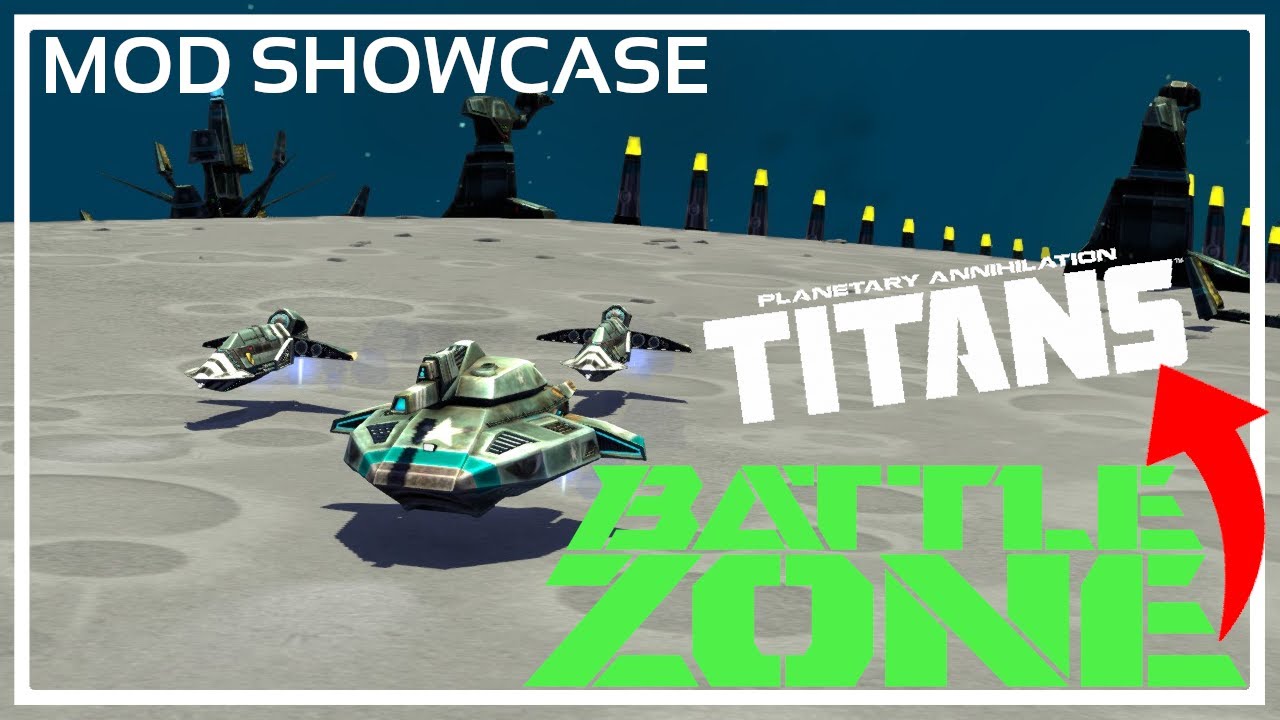 Battlezone Overhaul Mod for Planetary Annihilation: Titans Showcase - YouTube