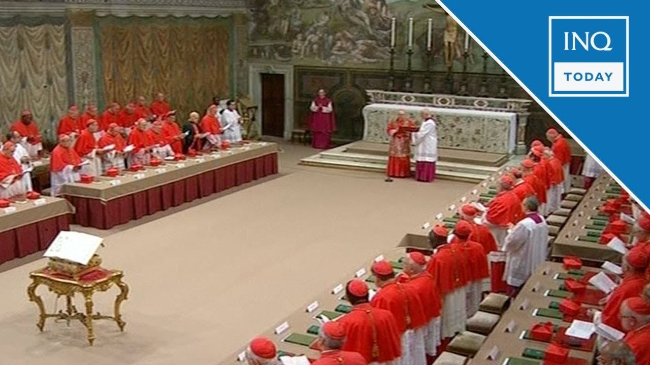 Conclave to elect a new pope will start on May 7 | INQToday - YouTube