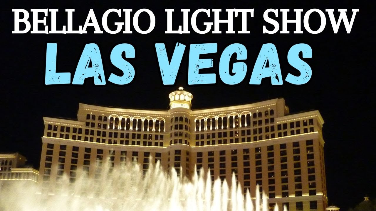 Different Views of the Bellagio Light Show in Las Vegas - YouTube
