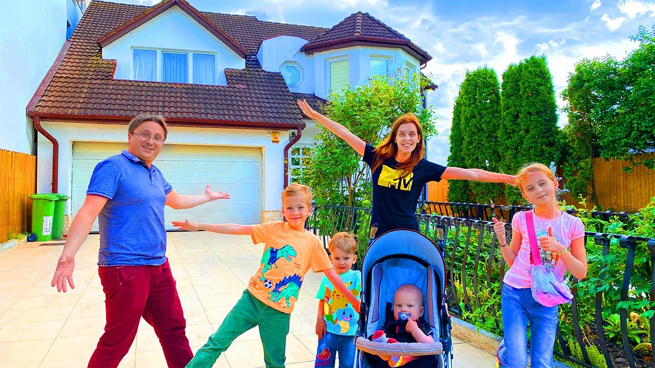 🏘️ Am AJUNS la CASA NOUĂ 🧳Familia Melimi va locui in România - YouTube
