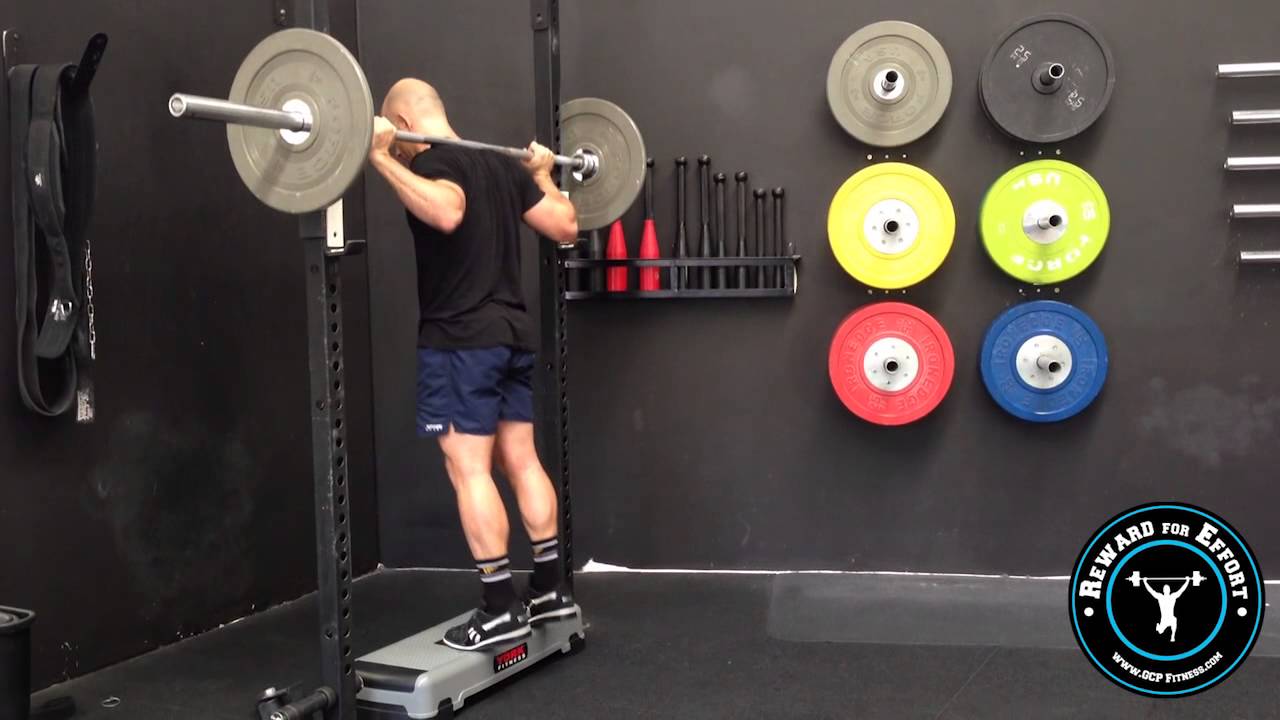 BB Standing Calf Raises - YouTube