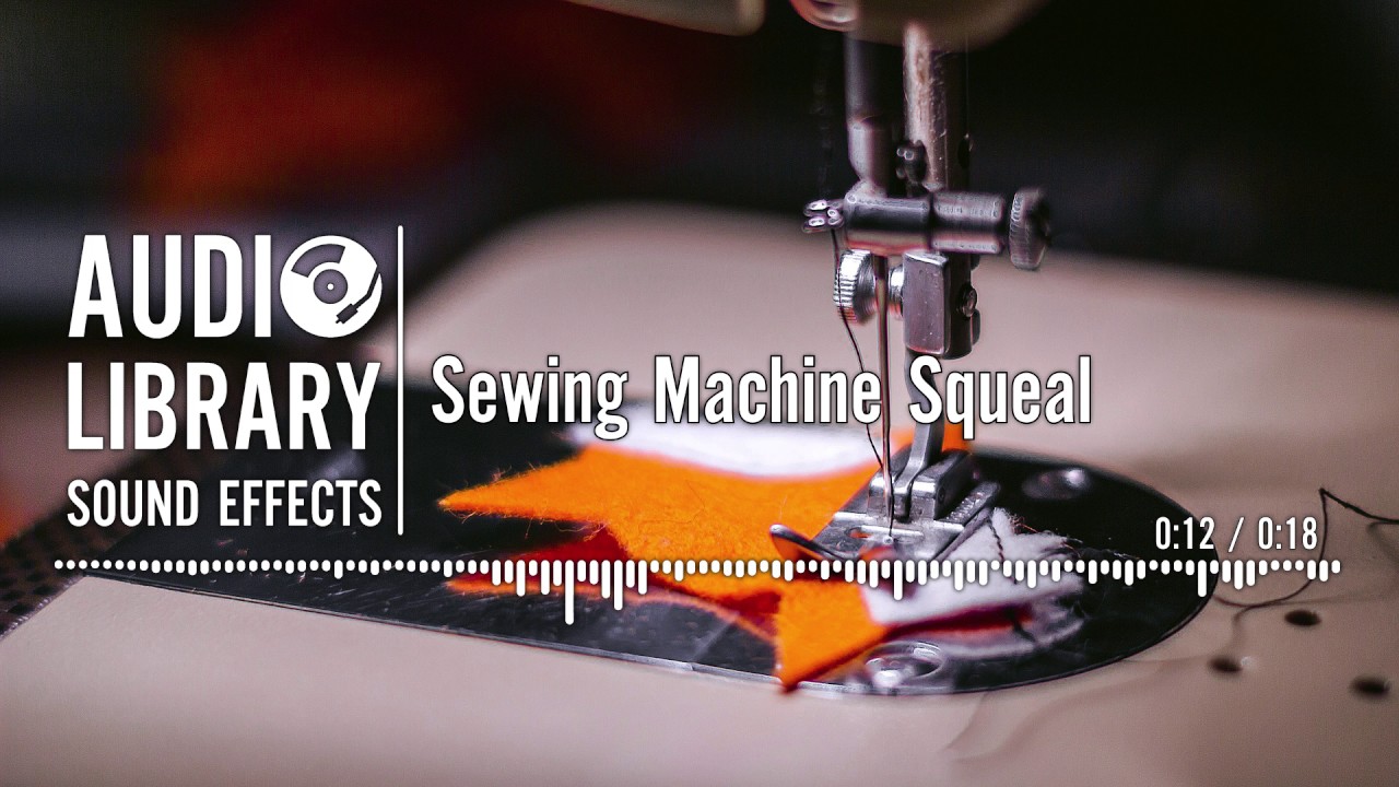 Sewing Machine Squeal - Sound Effect - YouTube