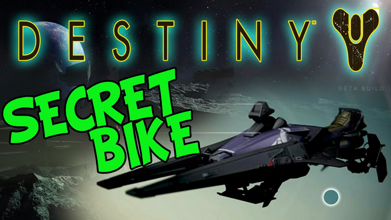 Destiny - How To Unlock The Secret Bike! - YouTube