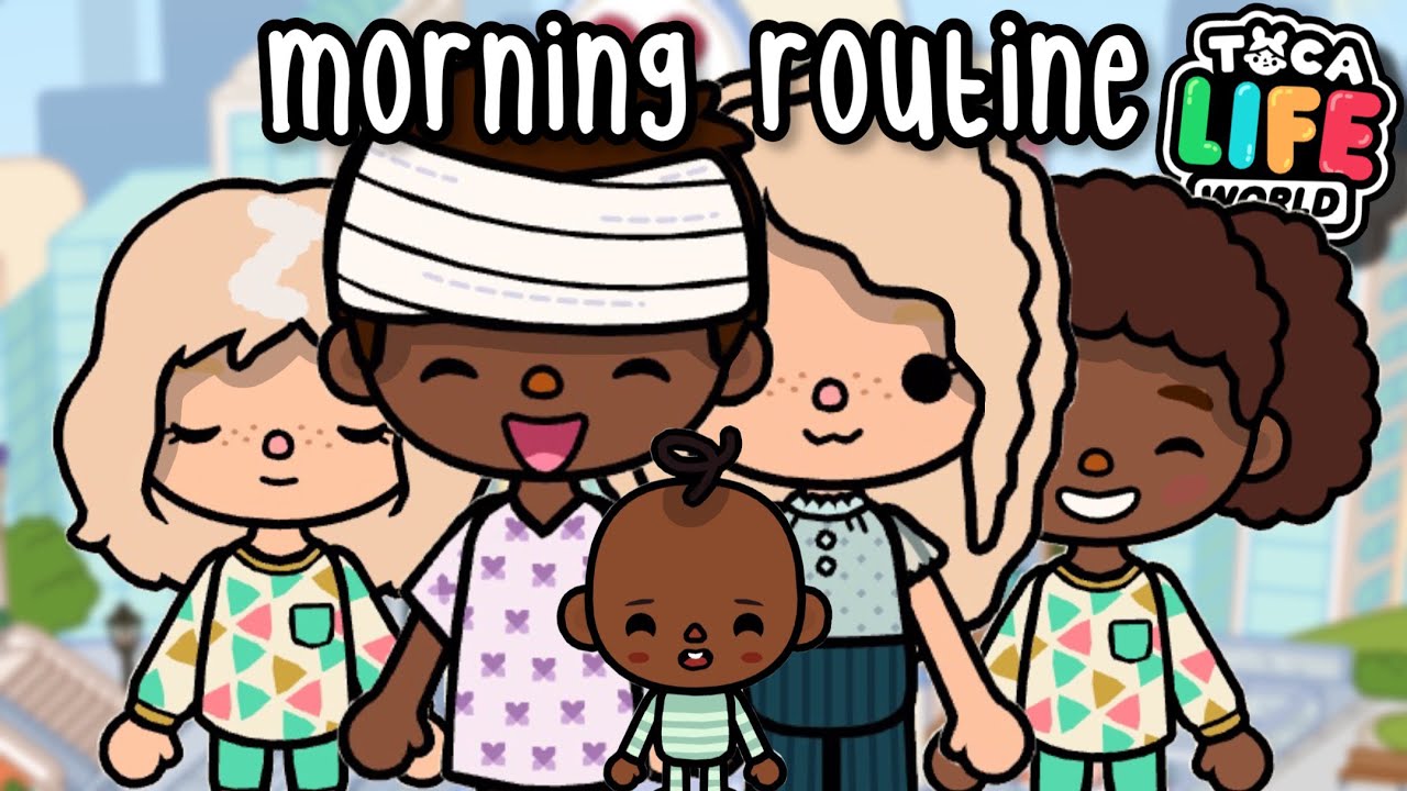 OUR UPDATED MORNING ROUTINE! ️‍🩹☀️ | Vlogs with Gaby and Ava | Vlog#210 ...